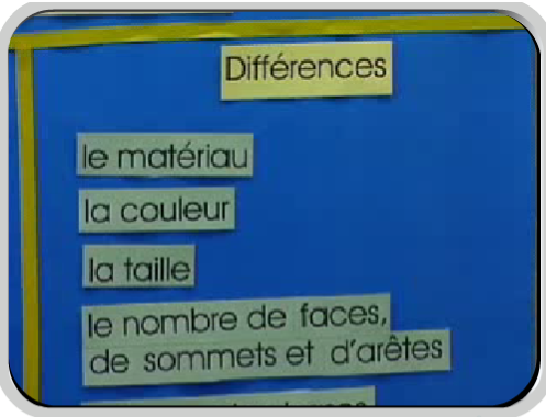 Séquence sur les solides – Dans un coin de ma REP