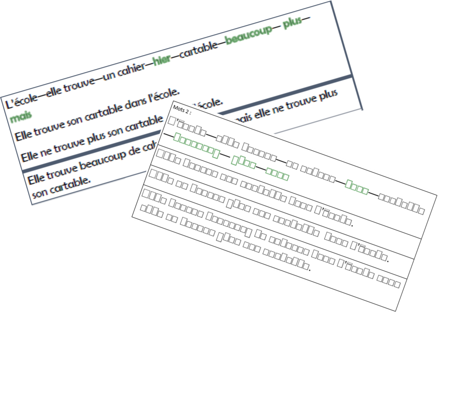 Les dictées à partir des textes PICOT – Dans un coin de ma REP